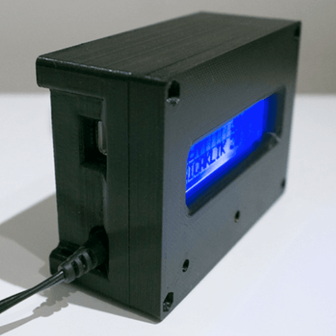 Download STL file 3D Print Case for Arduino Uno with LCD Shield and DHT22 • 3D printer design ...